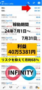 INFINITY EA | eightのFX部屋